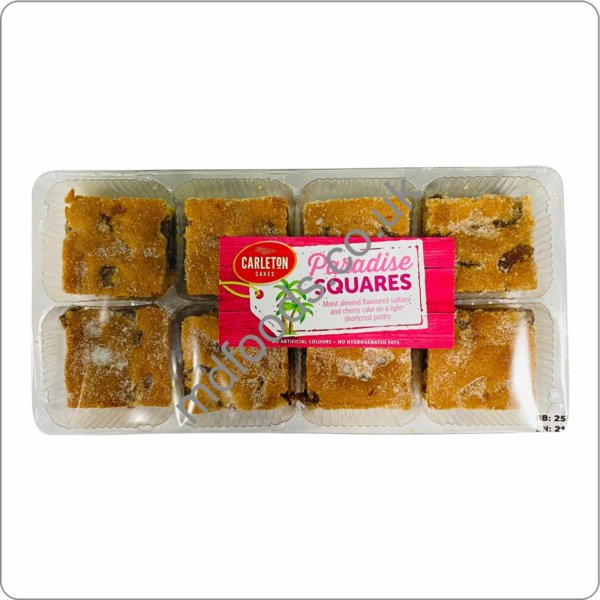 CARLETON PARADISE SQUARES CAKES 200g - MD Foods
