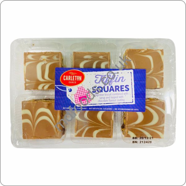 CARLETON TIFFIN SQUARES CAKES 200g - MD Foods