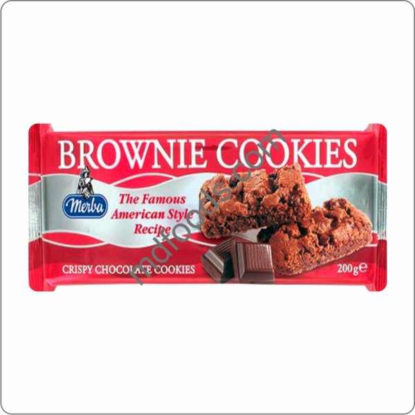 MERBA BROWNIE COOKIES 200g - MD Foods