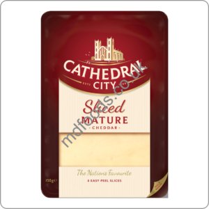 CATHEDRAL CITY SLICED MATURE CHEDDAR CHEESE 150g - MD Foods