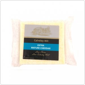 CALVELEY MILL EXTRA MATURE CHEDDAR CHEESE 200g - MD Foods