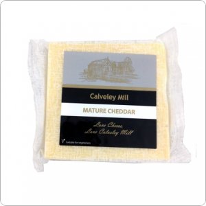 CALVELEY MILL MATURE CHEDDAR CHEESE 200g - MD Foods