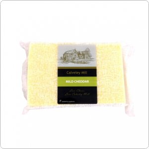 CALVELEY MILL MILD CHEDDAR CHEESE 300g - MD Foods