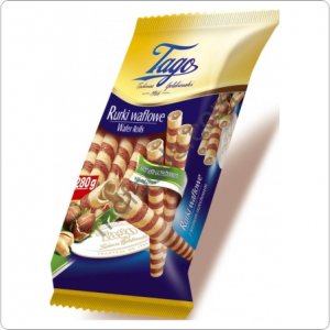 TAGO HAZELNUT WAFERS ROLLS 280g - MD Foods