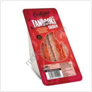 SNACKSTERS TANDOORI CHICKEN SANDWICH 140g - MD Foods